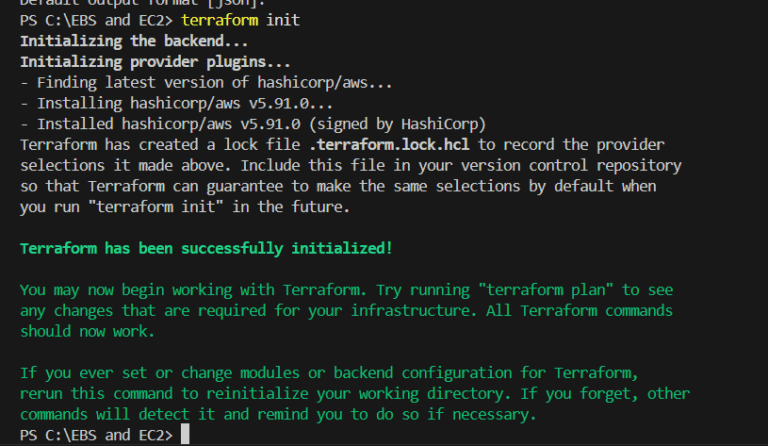 Step-by-Step Guide to Creating an AWS EC2 Instance and Attaching EBS Using Terraform. - Jeevi ...