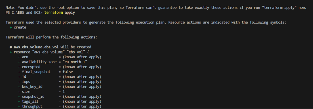 Step-by-Step Guide to Creating an AWS EC2 Instance and Attaching EBS Using Terraform. - Jeevi ...