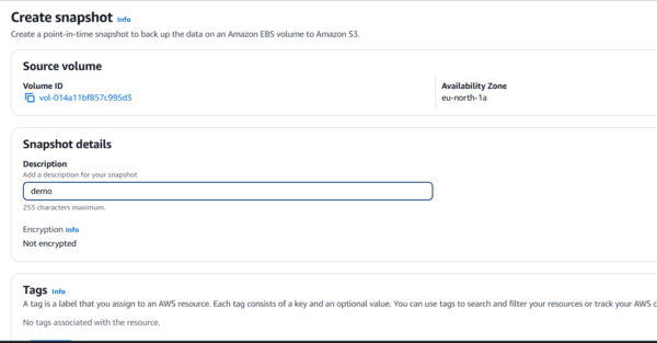 A Complete Guide to AWS EBS (Elastic Block Store) Snapshots. - Jeevi Academy