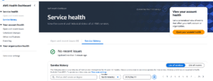 How to Monitor Your Cloud Health with the AWS Health Dashboard. - Jeevi ...