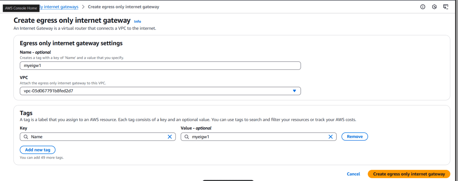 How to Enable Secure Egress Traffic with an AWS Internet Gateway ...