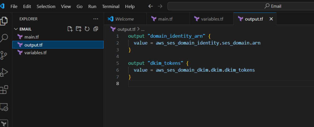 Automating AWS SES Setup Using Terraform. - Jeevi Academy