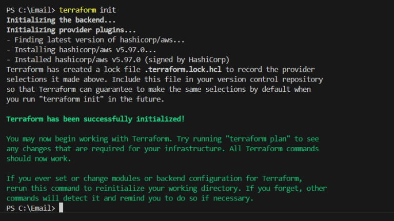Automating AWS SES Setup Using Terraform. - Jeevi Academy