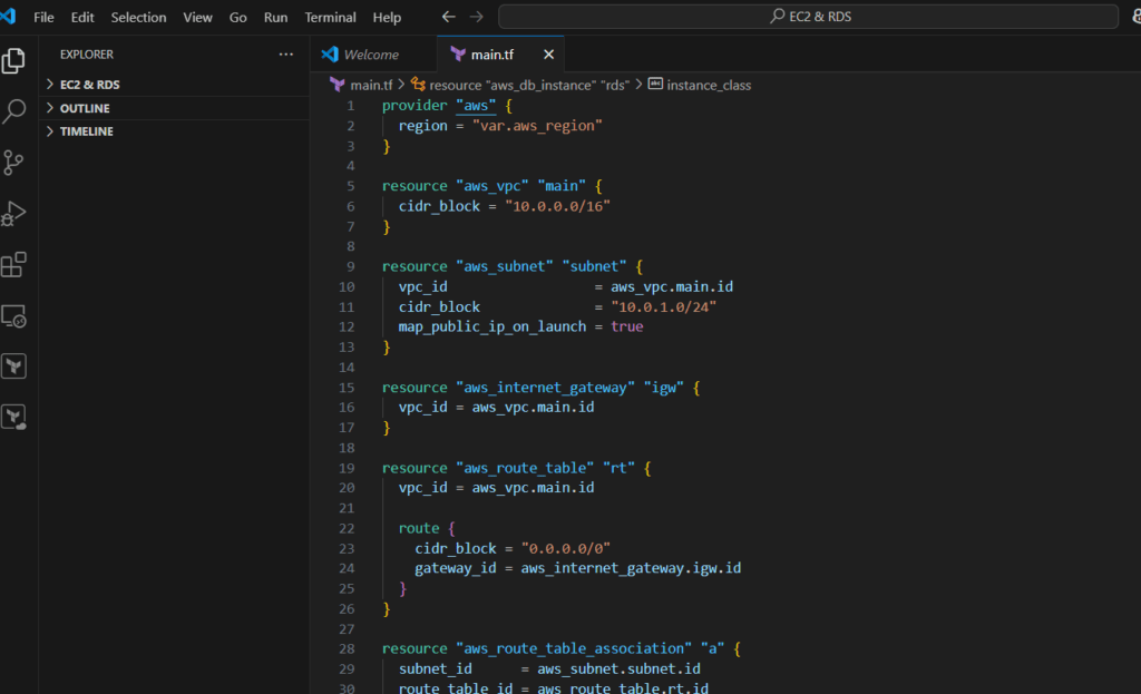 Step By Step Guide Connect Ec2 To Rds Using Terraform Jeevi Academy